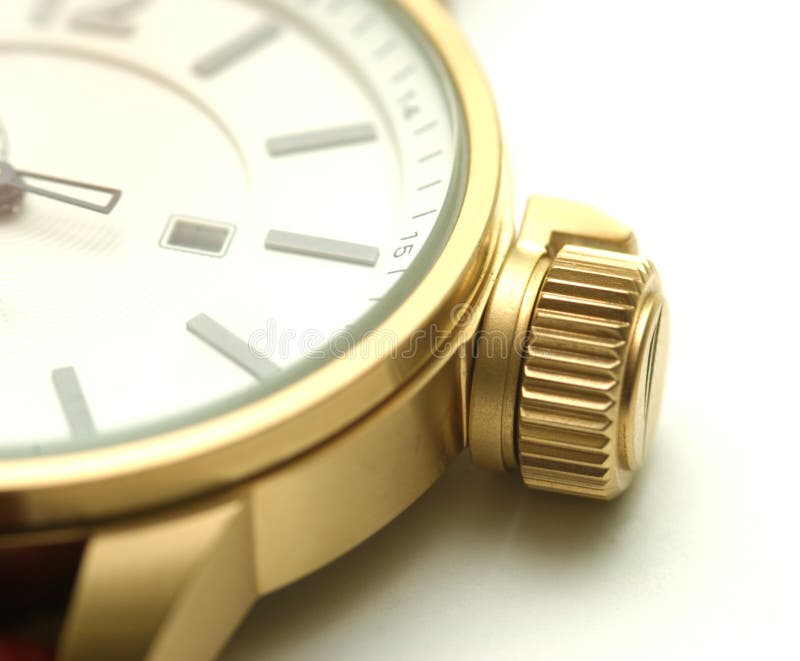 Golden sand-watch stock illustration. Illustration of discharge - 715266