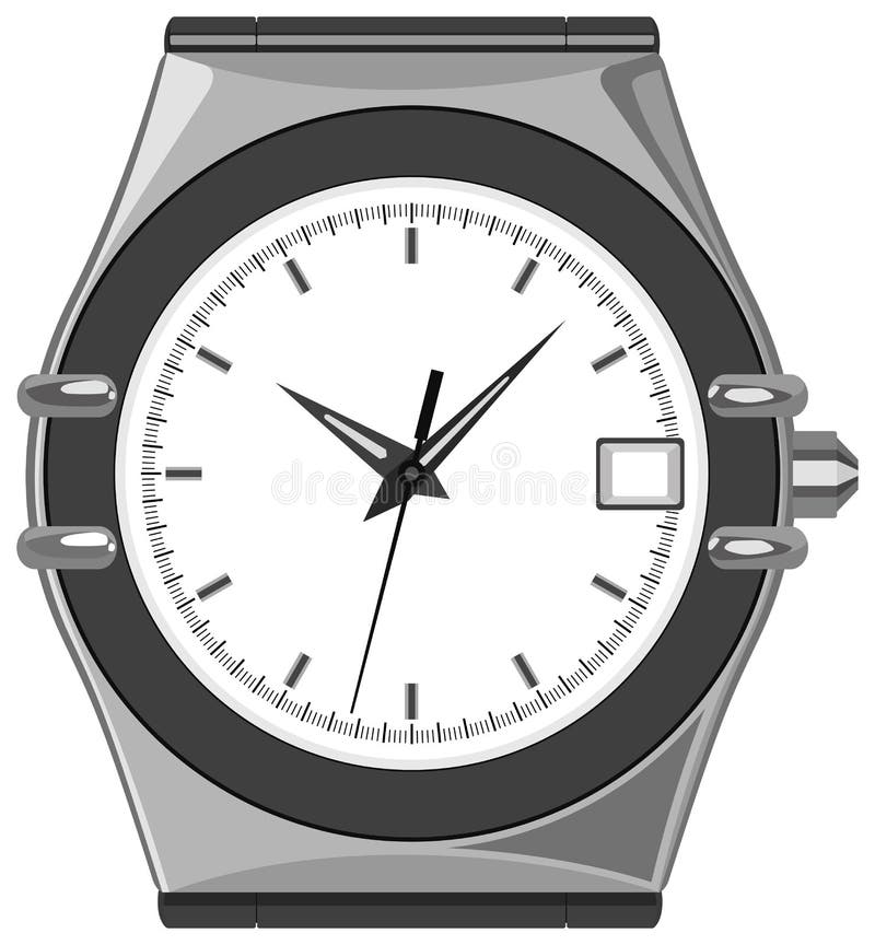Watch vector stock vector. Illustration of accessory - 30643312