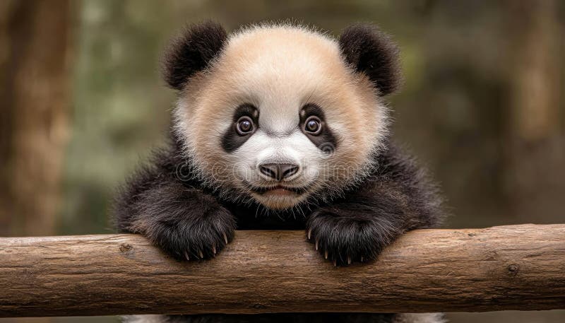 Watch this Adorable Panda Cub Charming Climb a Captivating Video ...