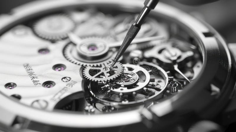 Watch in Black and White stock image. Image of nostalgia - 375893341