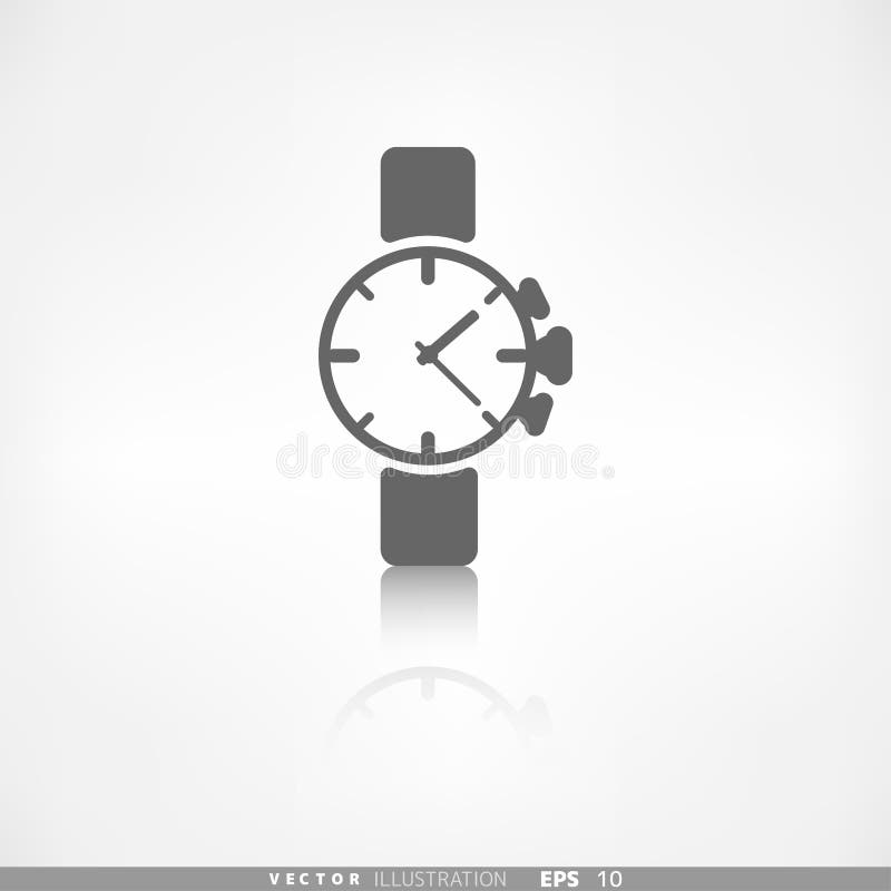The 4 Seconds Icon, Digital Timer. Clock and Watch, Timer, Count Stock ...