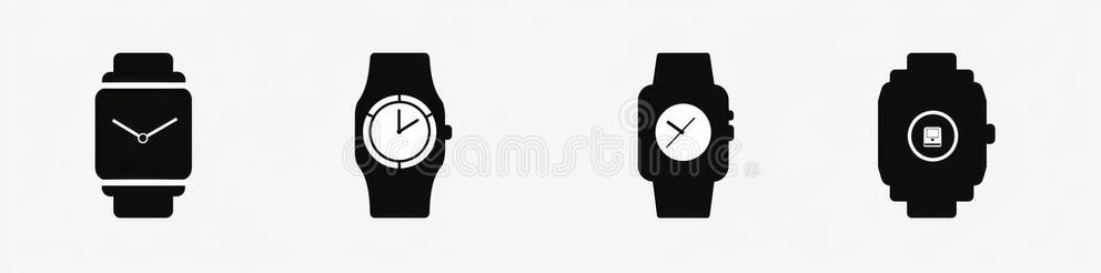 Watch Designs Featuring an Array of Styles and Features are Displayed ...