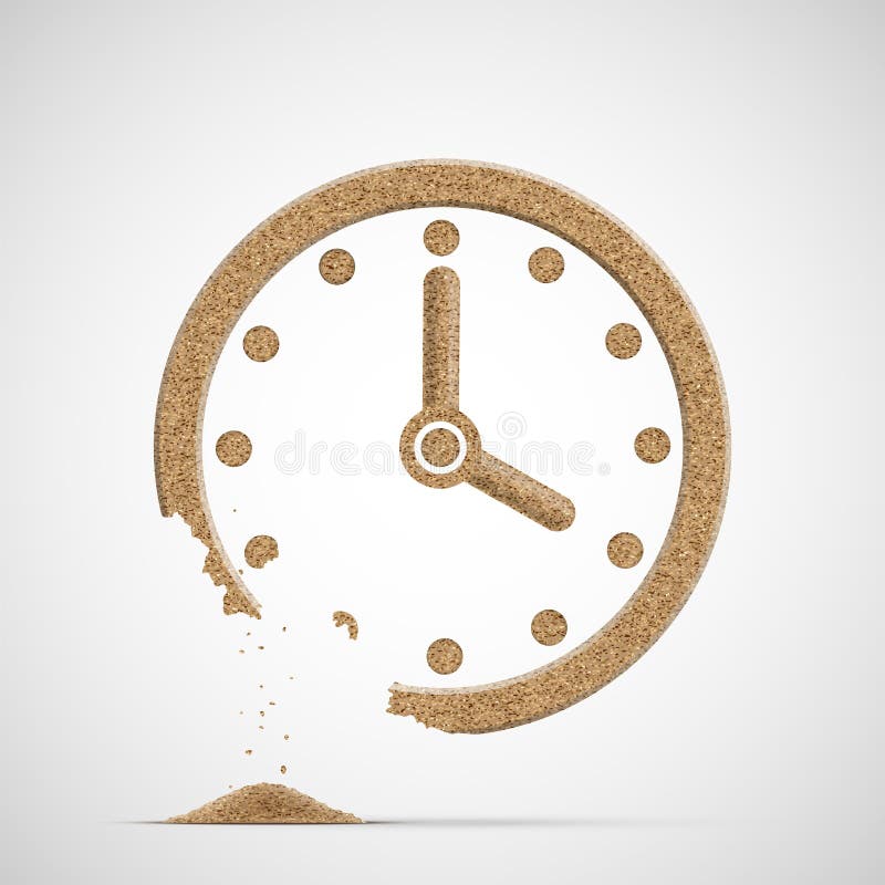 Sand dial stock illustration. Illustration of granules - 20700054