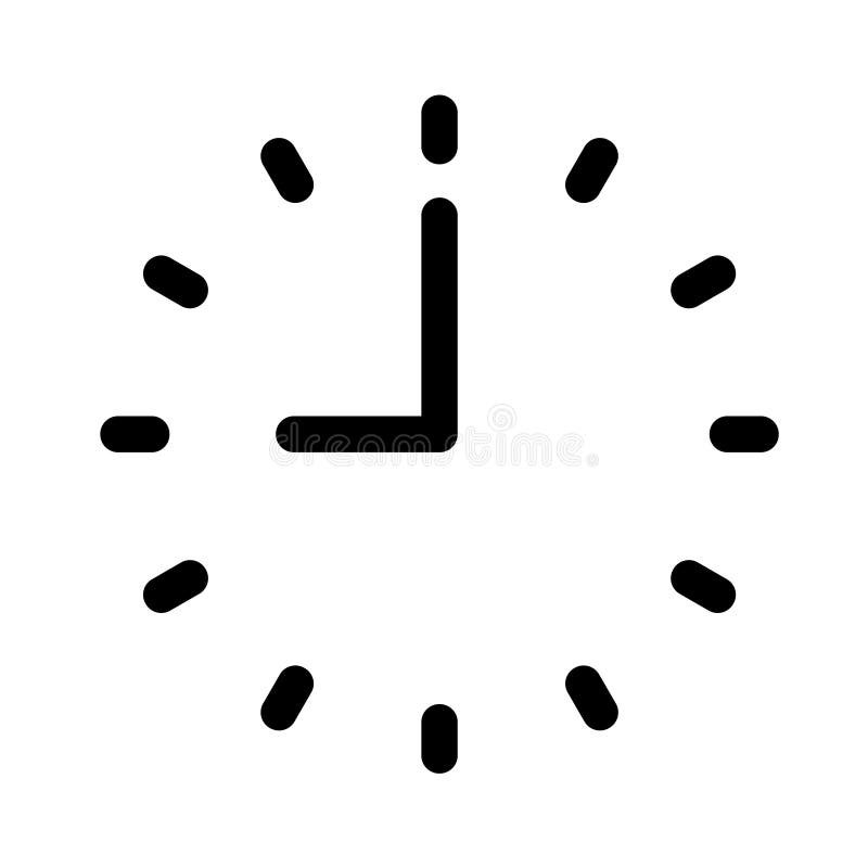 Clock Pictogram Noon Stock Illustrations – 20 Clock Pictogram Noon ...