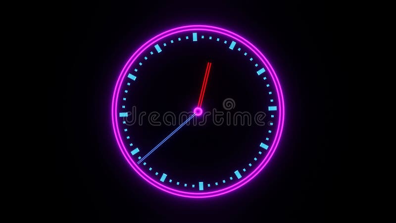 Rapidly Rotating Hands of a Black Clock Stock Footage - Video of cold ...