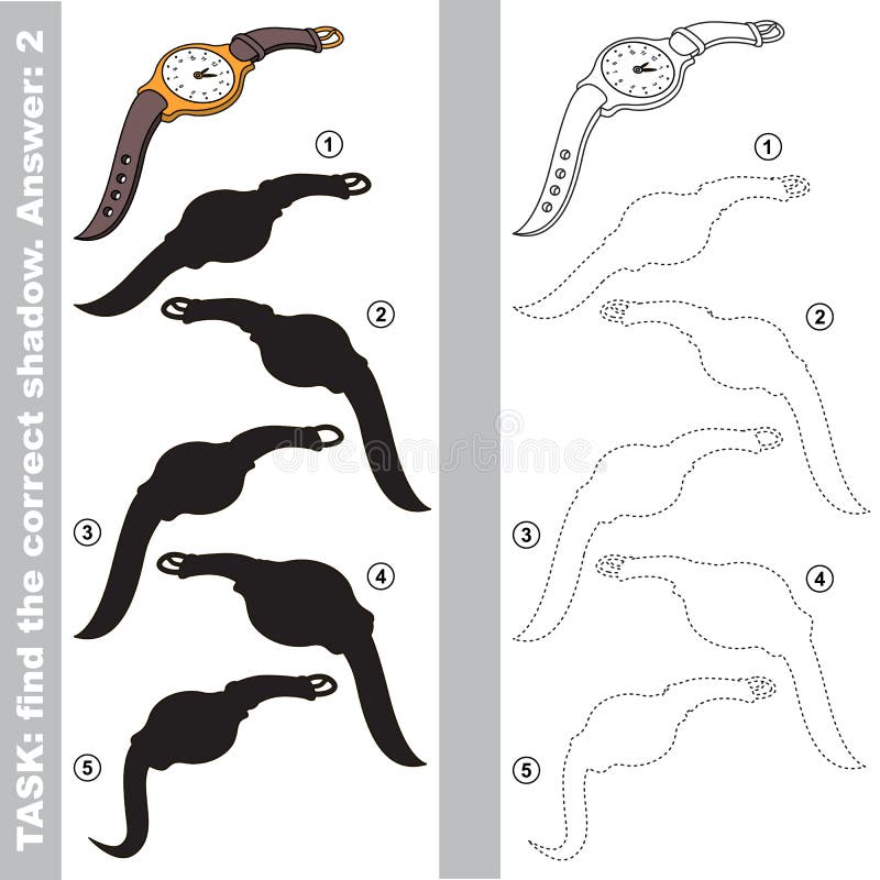 Watch with Shadow and Transparent Dial, Vector Stock Vector ...