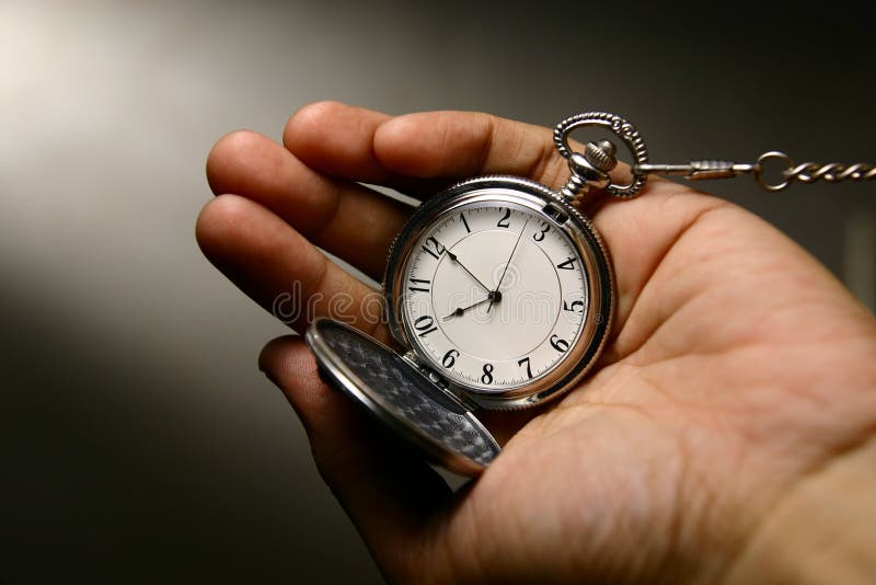 Watch in Hand stock image. Image of hold, fingers, palm - 33492875