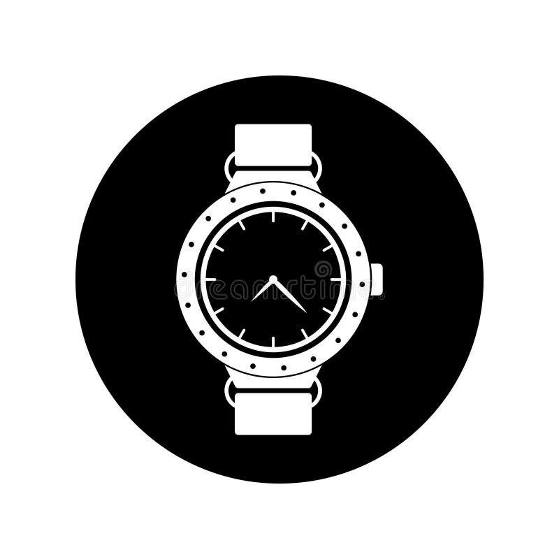Watch icon stock vector. Illustration of clock, isolated - 310694912