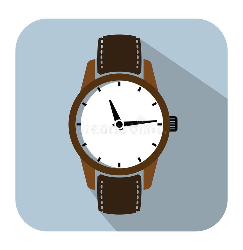 Watch icons stock vector. Illustration of swiss, sign - 46684110