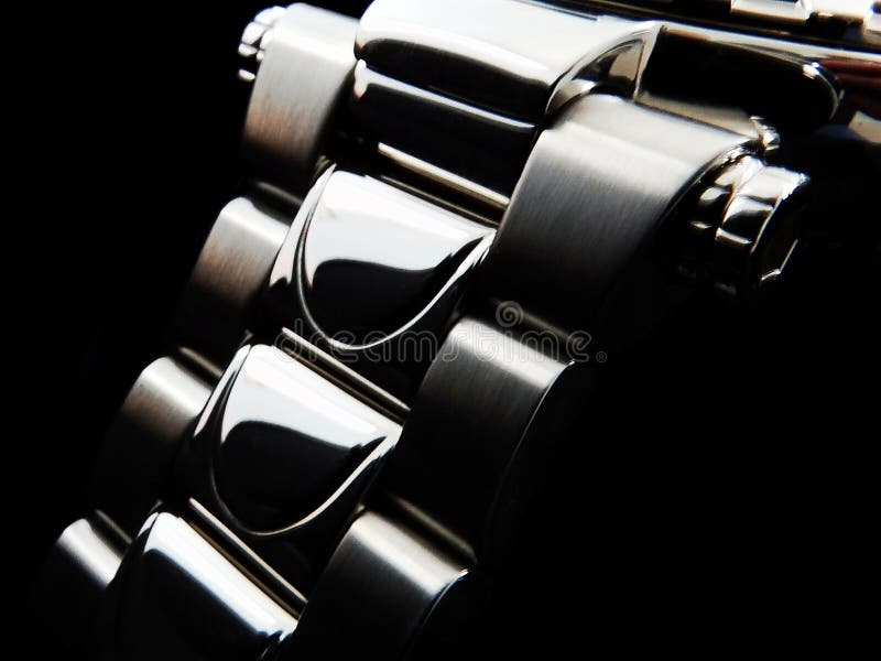 Watch Links stock photo. Image of steel, metal, glossy - 37457110