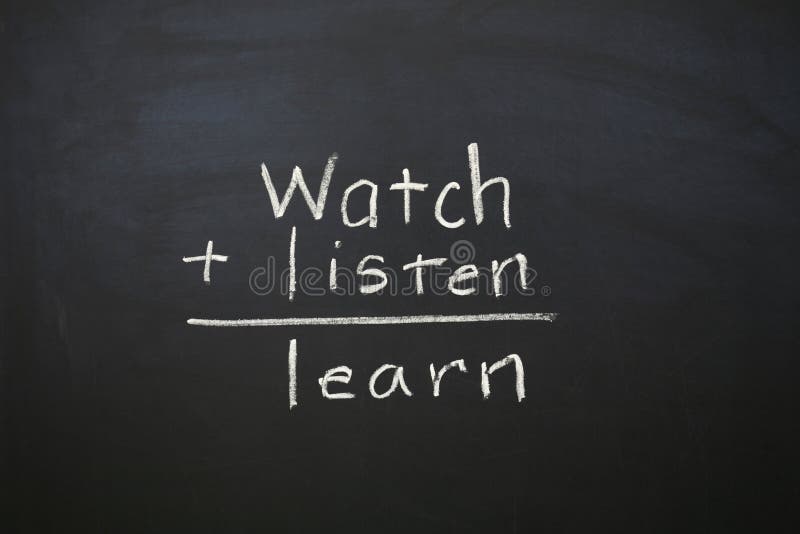 Time to listen concept stock image. Image of draw, aware - 29721131