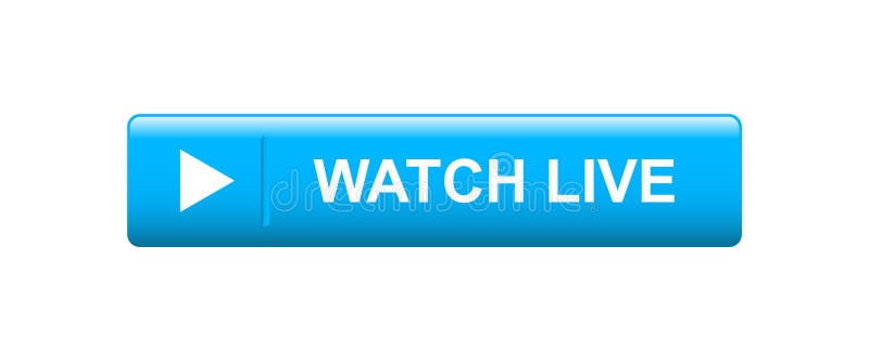 Watch live button stock illustration. Illustration of abstract - 122336520