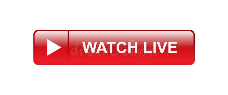 Watch live button stock illustration. Illustration of abstract - 122336520