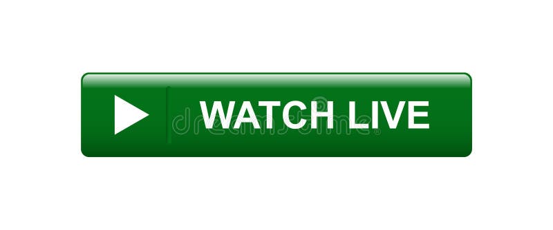 Watch live button stock illustration. Illustration of broadcasting ...