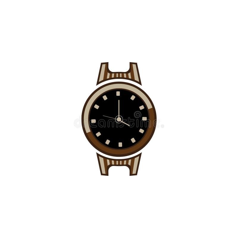 Watch Logo Icon Illustration Design Company Vector Stock Vector ...