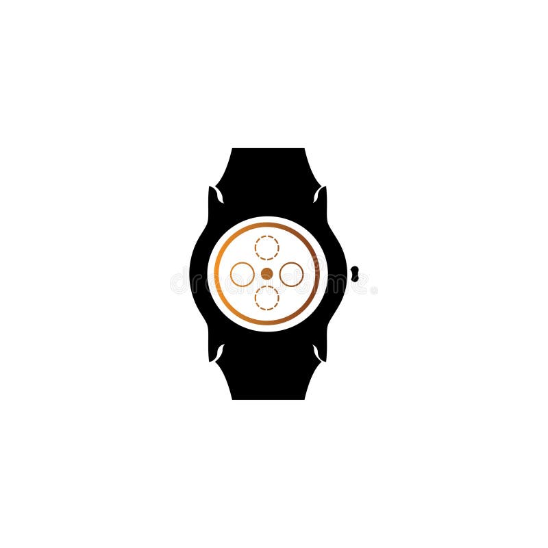 Watch Logo Icon Illustration Design Company Vector Stock Vector ...