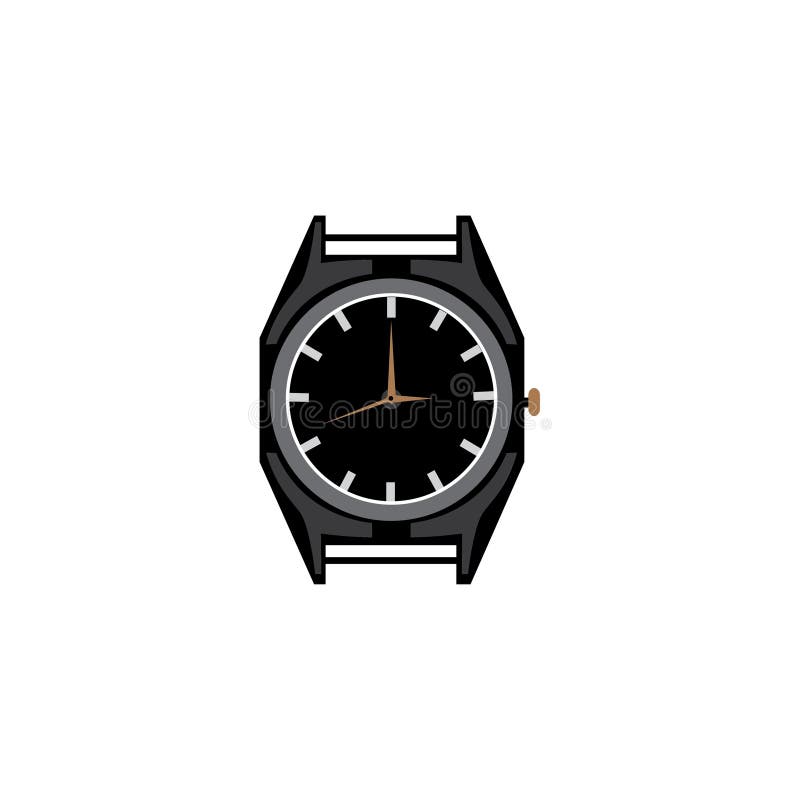 Watch Logo Icon Illustration Design Company Vector Stock Vector ...