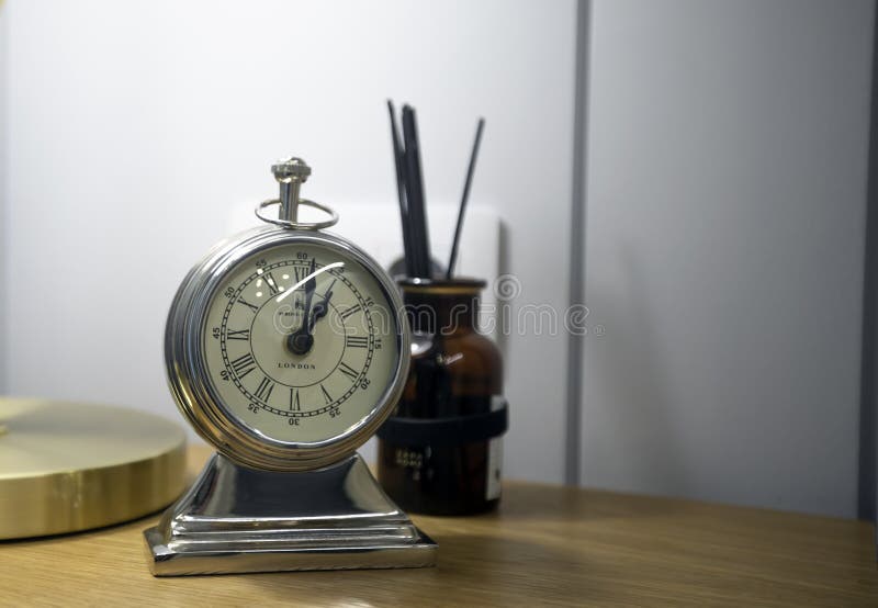 Watch lying on the table stock photo. Image of finance - 200197892