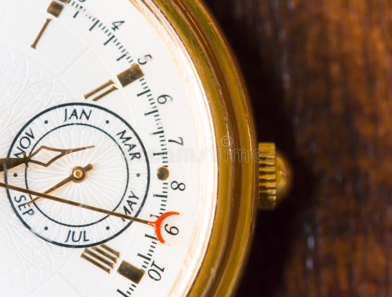 A watch macro view editorial image. Image of gold, watch - 100763925