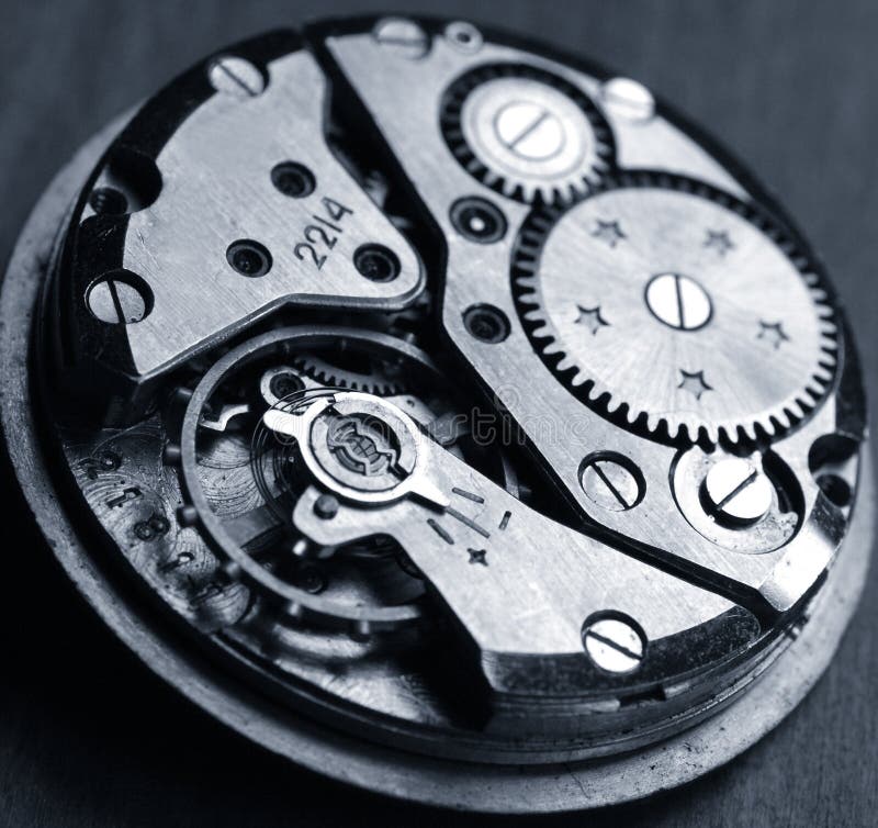 Watch mechanism stock photo. Image of running, hour, engine - 87294372