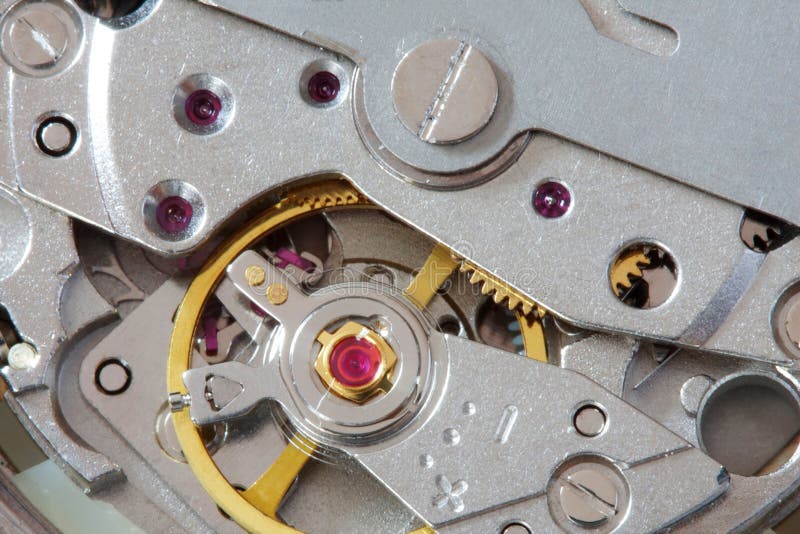 Watch movement stock photo. Image of internal, round - 39504424