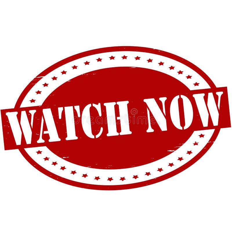 Watch now stock illustration. Illustration of stay, stars - 109396618