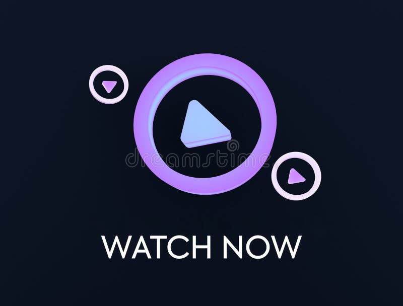 Watch Video Button Transparent Stock Illustrations – 281 Watch Video ...