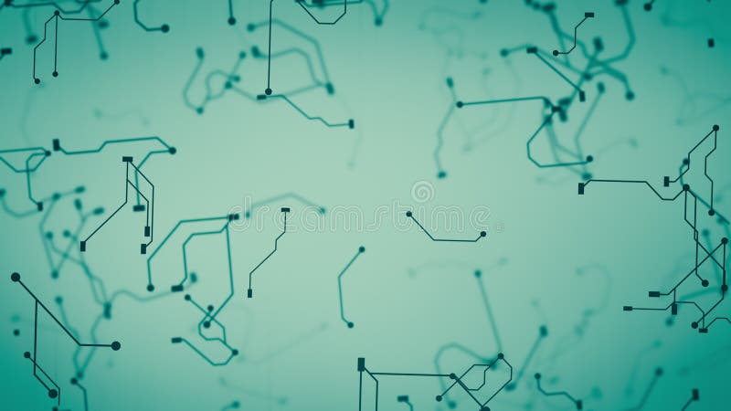 Growing Artificial Intelligence Neural Network Stock Footage - Video of ...