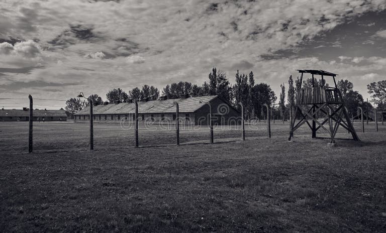 Watch post and prison hut editorial photography. Image of museum ...