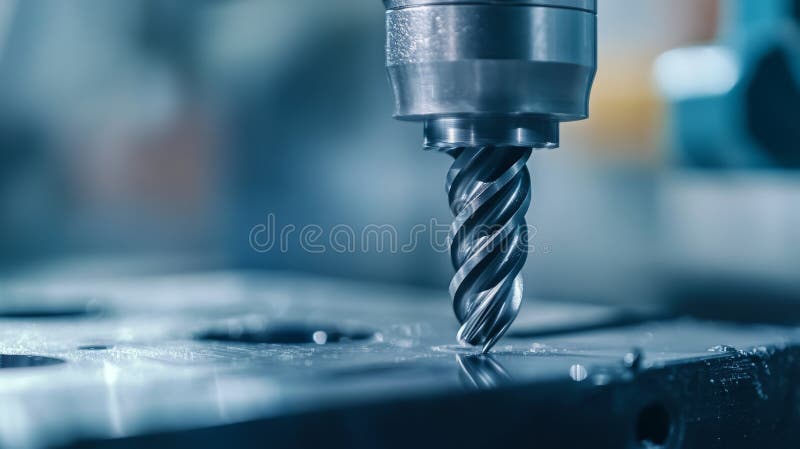 Watch the Precision Industrial Drill Bit Effectively Performing Its ...