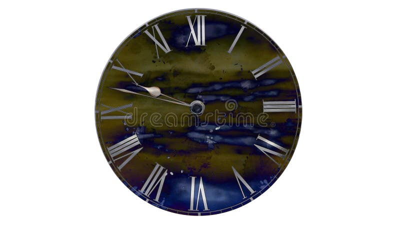 Clock Fast 12 Hours Looped Shot Stock Footage - Video of business ...