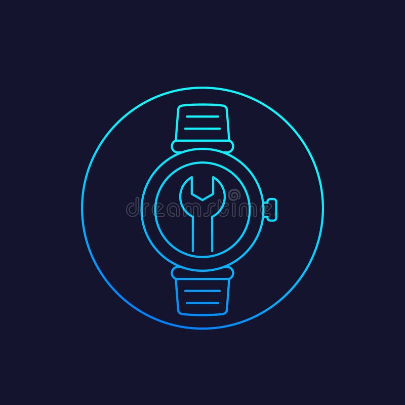 Watch Repair Logo Stock Illustrations – 478 Watch Repair Logo Stock ...