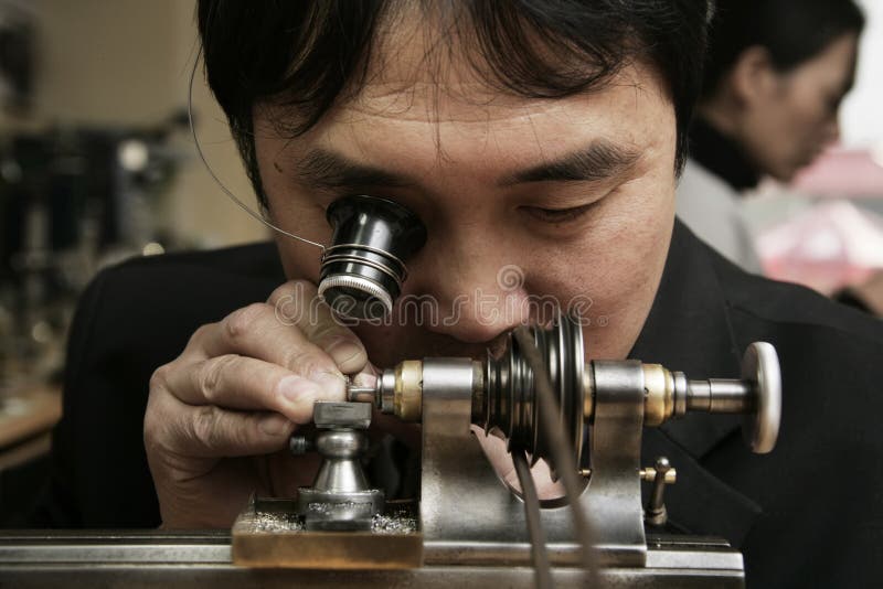 Watch repair man editorial photo. Image of accurateness - 33128201