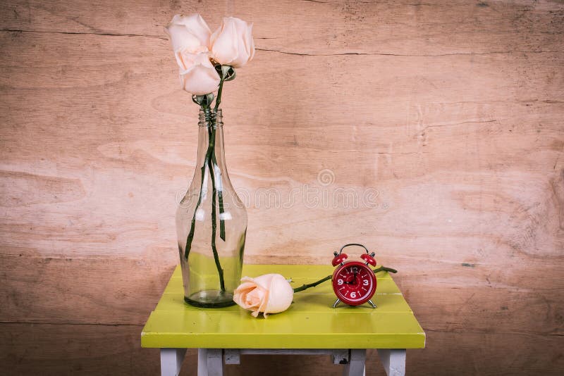 Watch and rose flower stock photo. Image of gift, note - 65580878