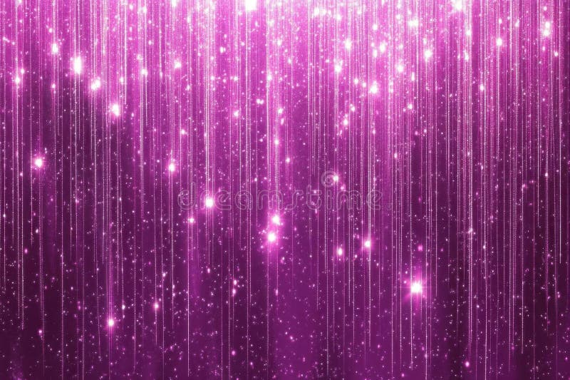 Watch Shimmering Purple Glitter Rain Down Stock Illustration ...