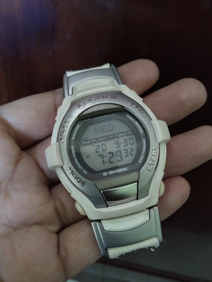 Watch Time White Clock Hand Original Editorial Image - Image of brand ...