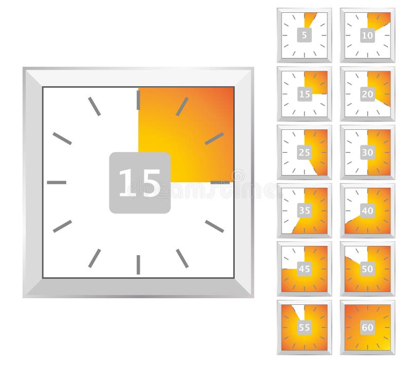 Watch timer stock vector. Illustration of instrument - 34973620