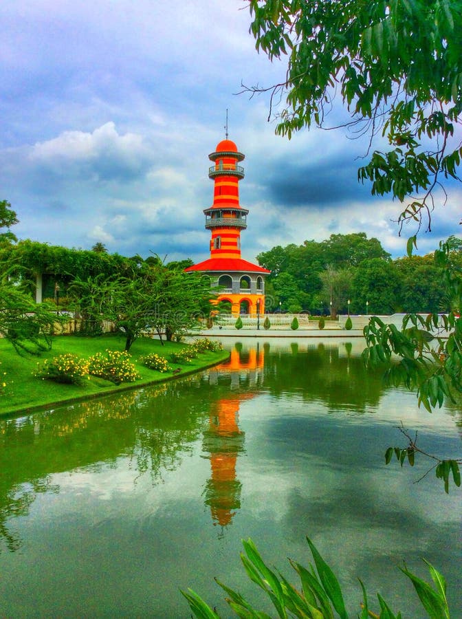 Watch tower stock photo. Image of reflection, watch, landscape - 43173450