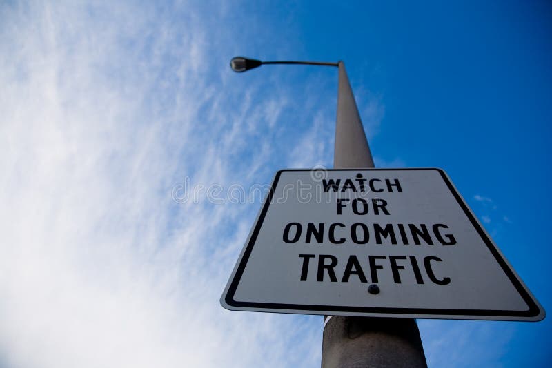 Watch for Traffic Sign stock photo. Image of sign, pole - 12737670