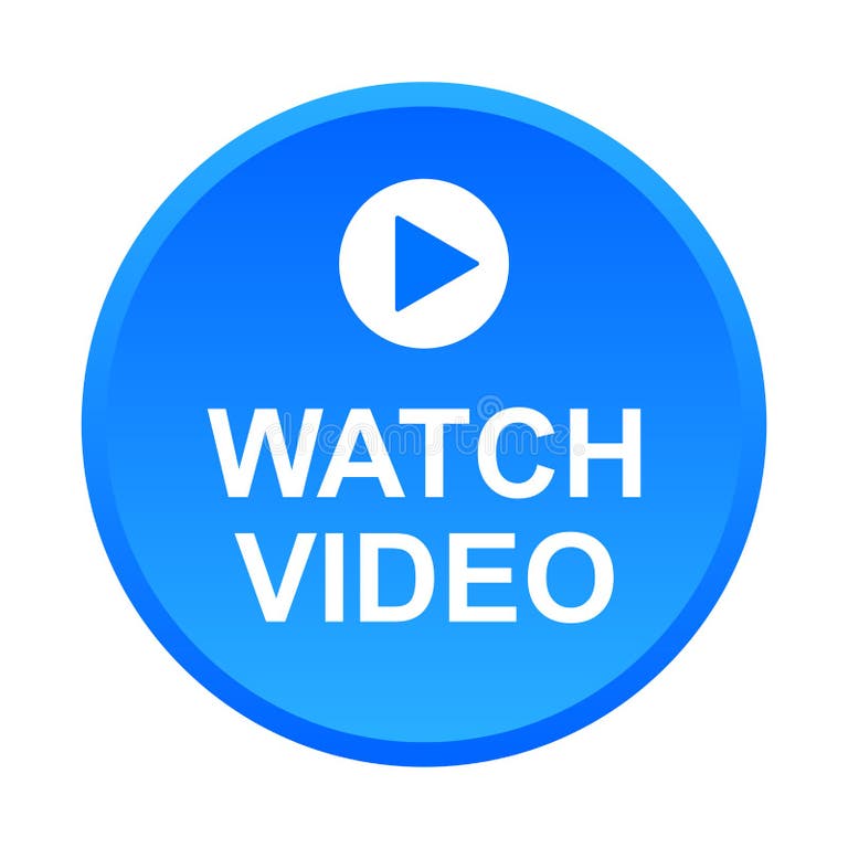 Watch Video Button Stock Illustrations – 15,192 Watch Video Button ...