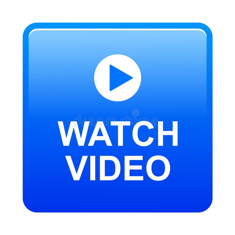 Watch video button stock vector. Illustration of clipart - 135542895