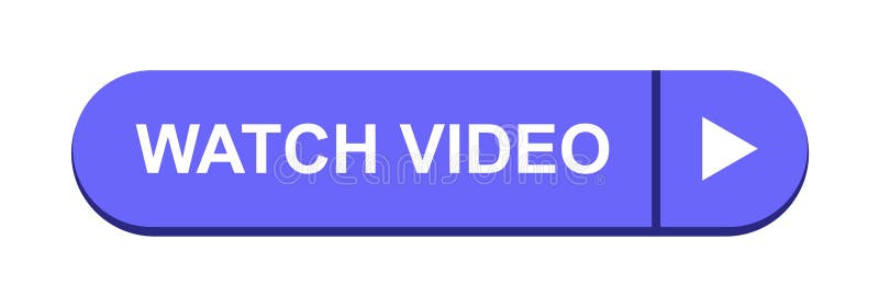Watch video button stock vector. Illustration of design - 177465008