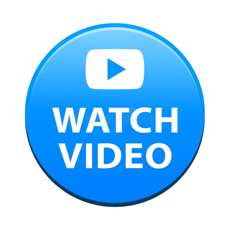 Watch Video Button Stock Illustrations – 12,312 Watch Video Button ...