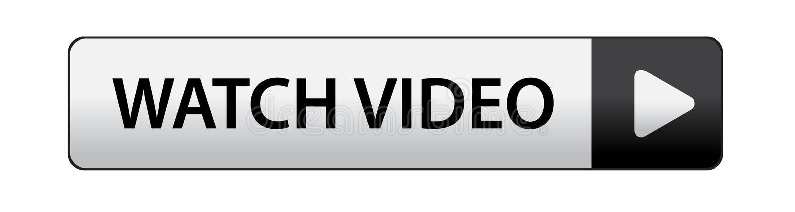 Watch video button stock vector. Illustration of choice - 119141760