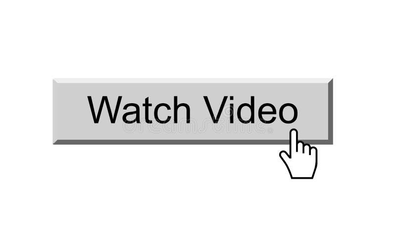 Watch Video Button Stock Illustrations – 12,813 Watch Video Button ...