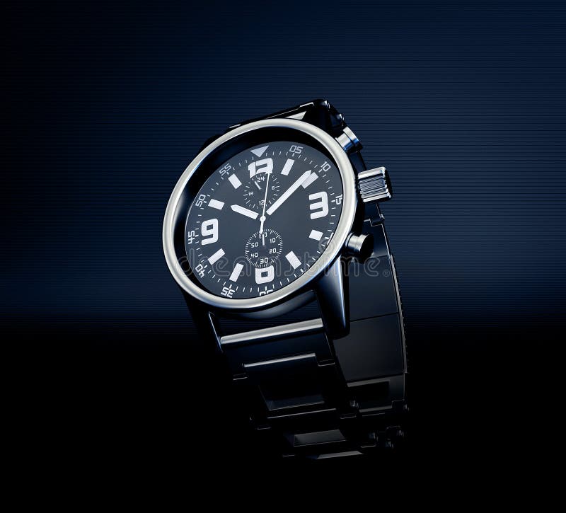 Watch stock illustration. Illustration of classy, accessory - 31289454