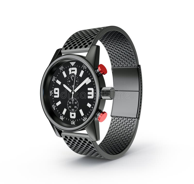 Watch stock illustration. Illustration of luxury, gift - 31289440