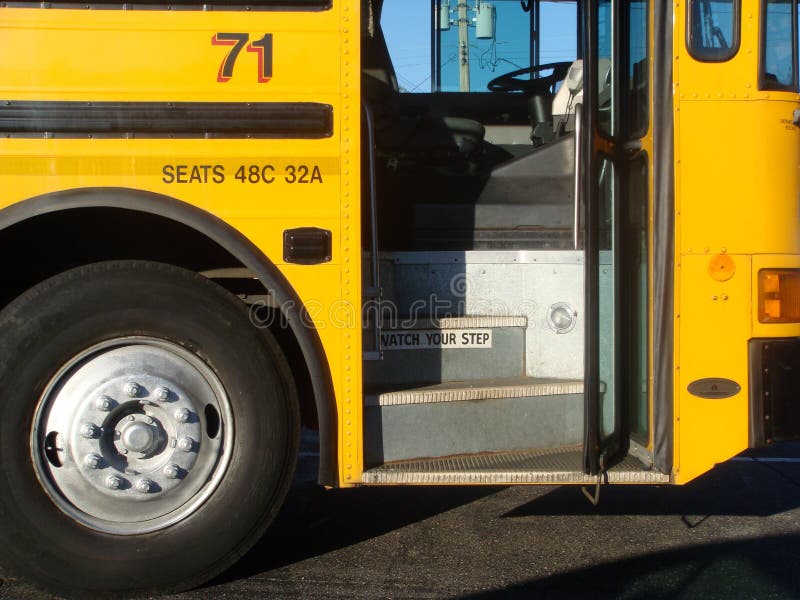 Bus Steps- Watch Your Step! Stock Image - Image of watch, careful: 241819