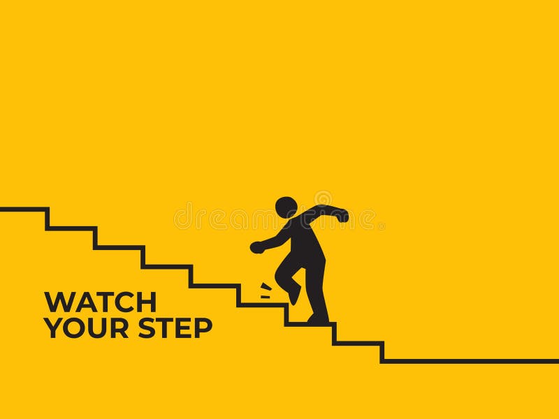 Watch Your Step Stock Illustrations – 720 Watch Your Step Stock ...