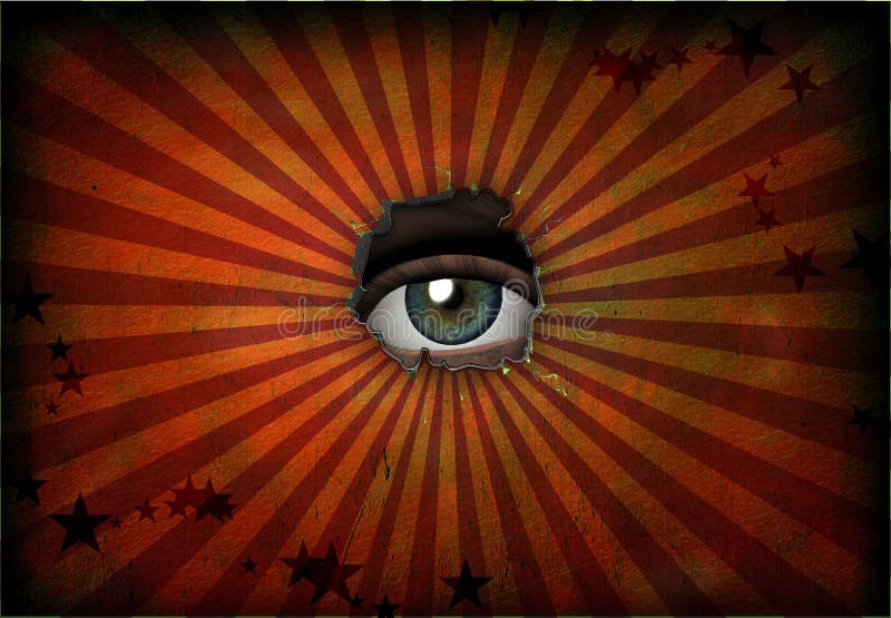 Watcher stock illustration. Illustration of nightmare - 4734029